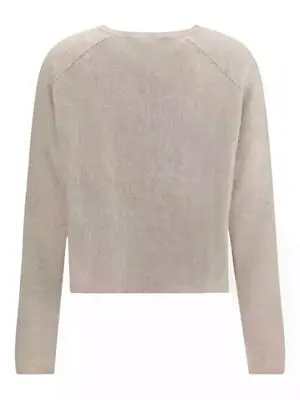 LISA YANG Lexia Raglan-sleeve Sweater - Neutrals