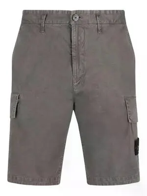 Stone Island Cargo-pocket Shorts - Grey