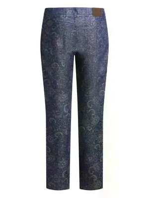 Etro Jacquard Paisley-motif Jeans