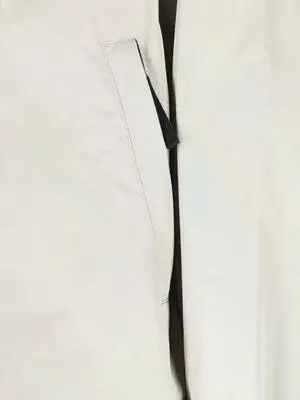 Stone Island Logo Patch High Neck Zip-up Jacket