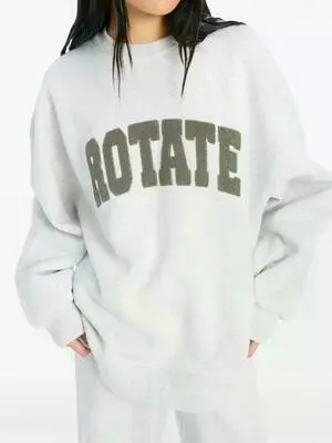ROTATE BY BIRGER CHRISTENSEN Oversized Logo Sweatshirt