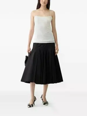 Jacquemus La Plumetis Tank Top - Neutrals