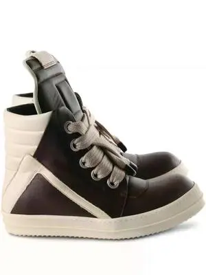 Rick Owens Jumbolace Geobasket High-top Sneakers
