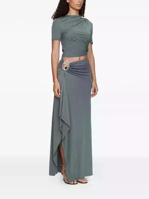 Christopher Esber Orica Cascade Crystal Embellished Skirt