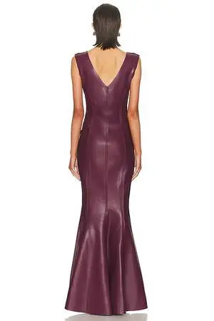 Norma Kamali Grace Fishtail Gown