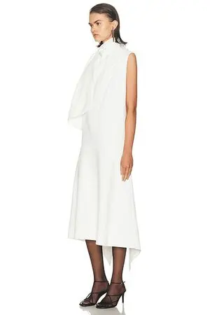 Khaite Loell Dress - Chalk