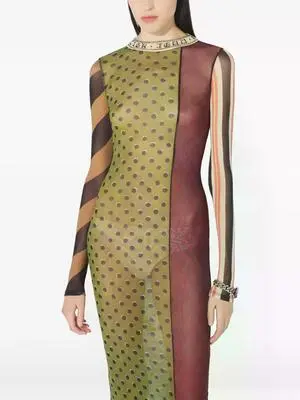 JEAN PAUL GAULTIER Printed Maxi Dress