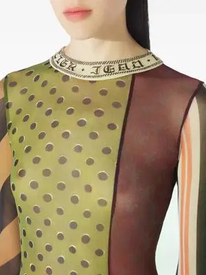 JEAN PAUL GAULTIER Printed Maxi Dress
