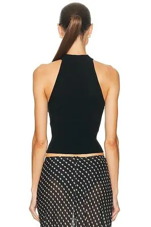 Simkhai Renlen Top With Gold-tone Hardware