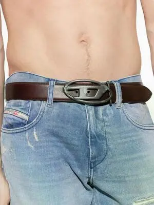 DIESEL® Oval D Belt - Brown