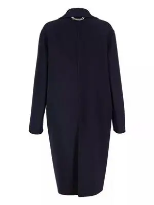 Stella McCartney Double-breasted Wool Coat - Blue