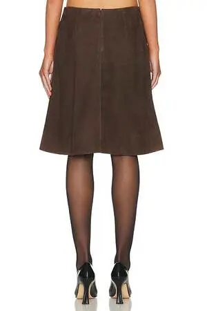 TOTEME Suede Skirt