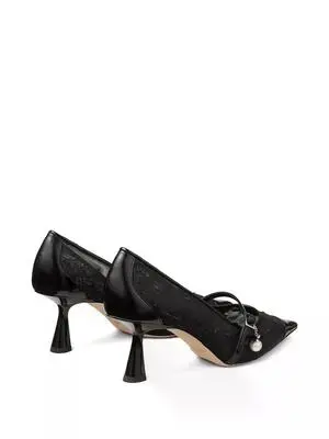 JIMMY CHOO 65mm Aren Mesh Pumps