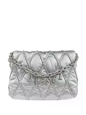 DIESEL® Charm-d Shoulder Bag - Silver