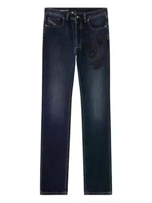 DIESEL® Larkee Shaded Embroidered Jeans
