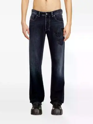 DIESEL® Larkee Shaded Embroidered Jeans
