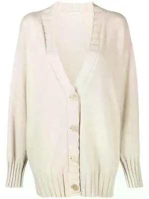 Malo Button-up Cardigan - Neutrals