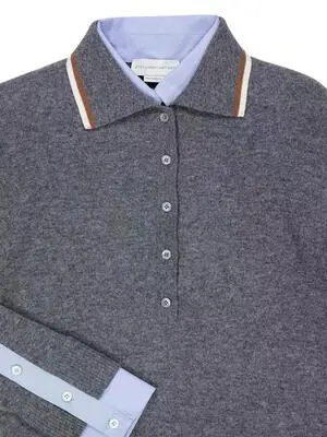 Stella McCartney Melange Polo Top