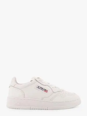 AUTRY Medalist Low Leather Sneakers - White