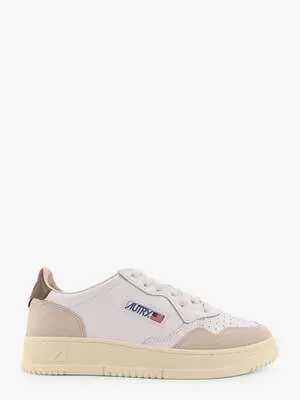 AUTRY Medalist Low Leather Sneakers - White