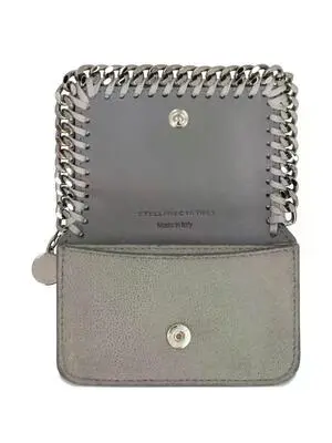 Stella McCartney Small Falabella Flap Chain Wallet - Grey