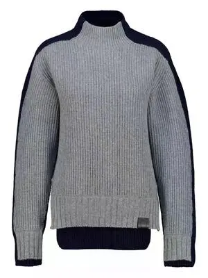 Stella McCartney Long Sleeve Two-tone Sweater