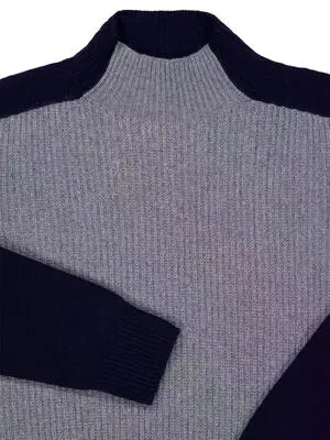 Stella McCartney Long Sleeve Two-tone Sweater