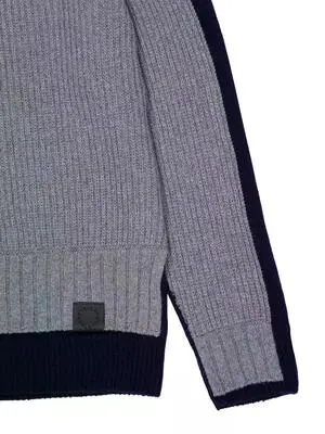 Stella McCartney Long Sleeve Two-tone Sweater