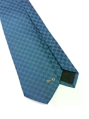 Gucci Gg Supreme Pattern Silk Tie