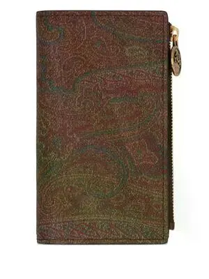Etro Textured Wallets For Women