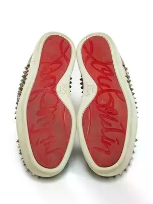 CHRISTIAN LOUBOUTIN Louis Spikes High-top Sneakers