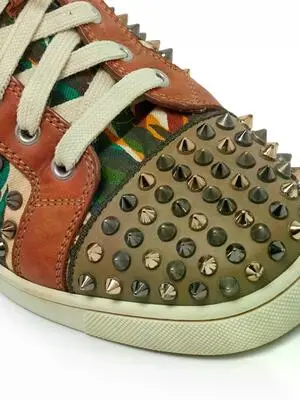 CHRISTIAN LOUBOUTIN Louis Spikes High-top Sneakers