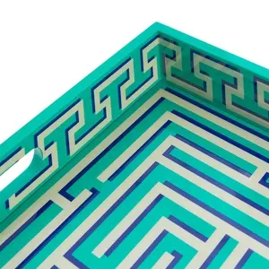 Jonathan Adler Labyrinth Lacquer Tray