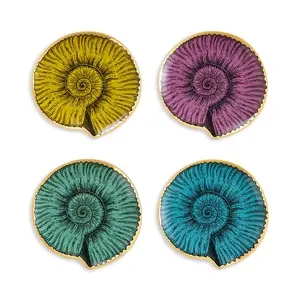 Jonathan Adler Sirena Coasters, Set Of 4 - Multi