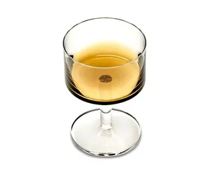 SERAX Champagne Coupe Amber Zuma, Set Of 4