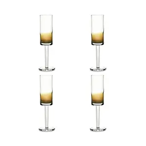 SERAX Champagne Glass Amber Zuma, Set Of 4 - Brown