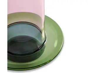 SERAX Vase M Glass Towers - Pink