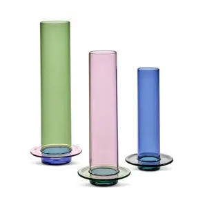 SERAX Vase M Glass Towers - Pink