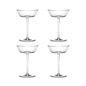 SERAX Grace Champagne Coupe, Set Of 4 - Transparent