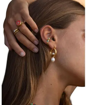 OTTOMAN HANDS Avalon Pearl Stacking Ring