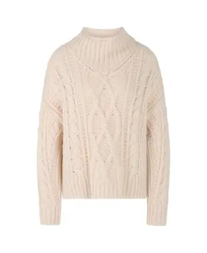 MARC CAIN Knitted In Germany Cable Knit Jumper