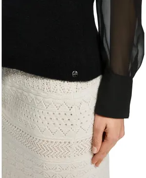 MARC CAIN Knitted Fine Knit Jumper