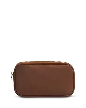 Stoney Clover Lane Classic Small Nylon Pouch - Espresso