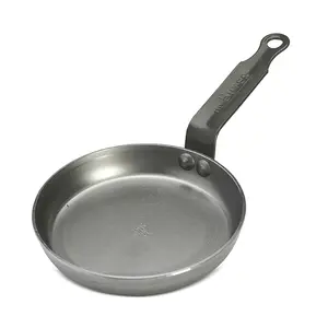 DE BUYER Mineral B 5.5 Egg & Pancake Pan - Carbon Steel