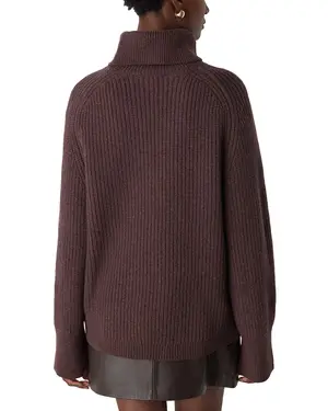 Whistles Heavy Gauge Roll Neck Knit Sweater