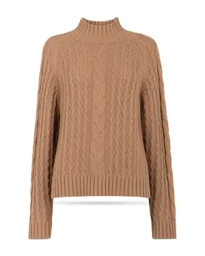 Whistles Cable Wool-blend Knit Sweater