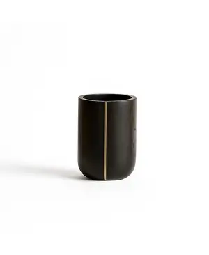 THE COLLECTIVE HOME Mondrian Tall Canister - Brown