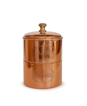 COPPERMILL KITCHEN Cmk Vintage Inspired Salt & Pepper Cellar - Copper