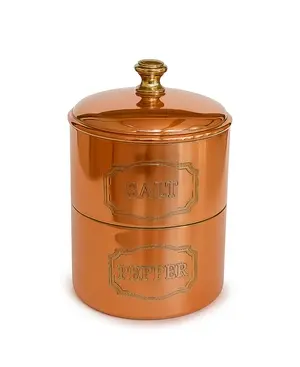 COPPERMILL KITCHEN Cmk Vintage Inspired Salt & Pepper Cellar