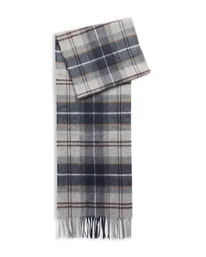 Barbour Tartan Scarf - Grey Midnight
